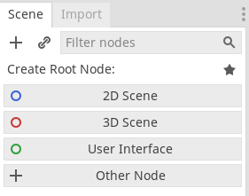 Icons in "Create Root Node" are not changed when switching dark and ...