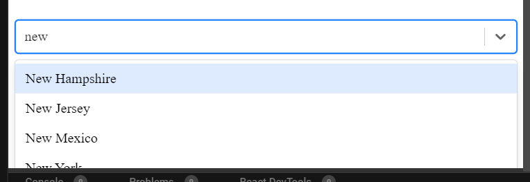 Menuplacement Auto Doesn T Work If Start Search From 1 Character · Issue 5807 · Jedwatson