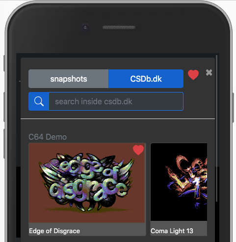 project optimising the GUI · Issue #83 · vc64web/virtualc64web · GitHub