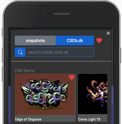 project optimising the GUI · Issue #83 · vc64web/virtualc64web · GitHub