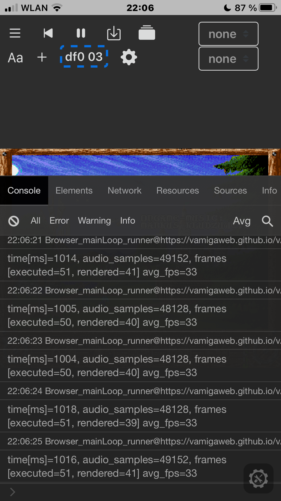 Sluggish and slow Settlers with last version · Issue #105 · vAmigaWeb/vAmigaWeb · GitHub