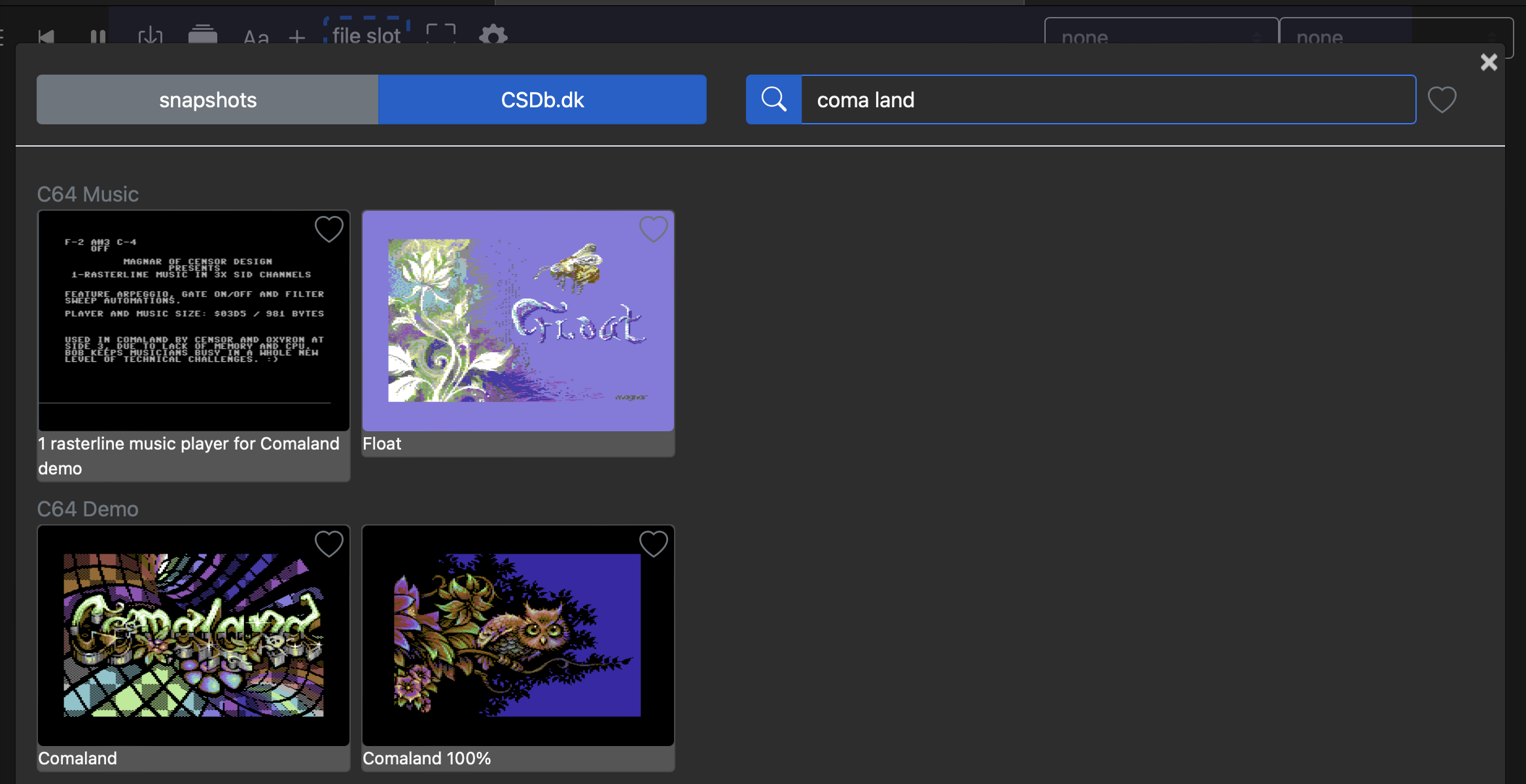 How does one drag a link from csdb.dk into the drop zone? · Issue #208 · vc64web/virtualc64web ...