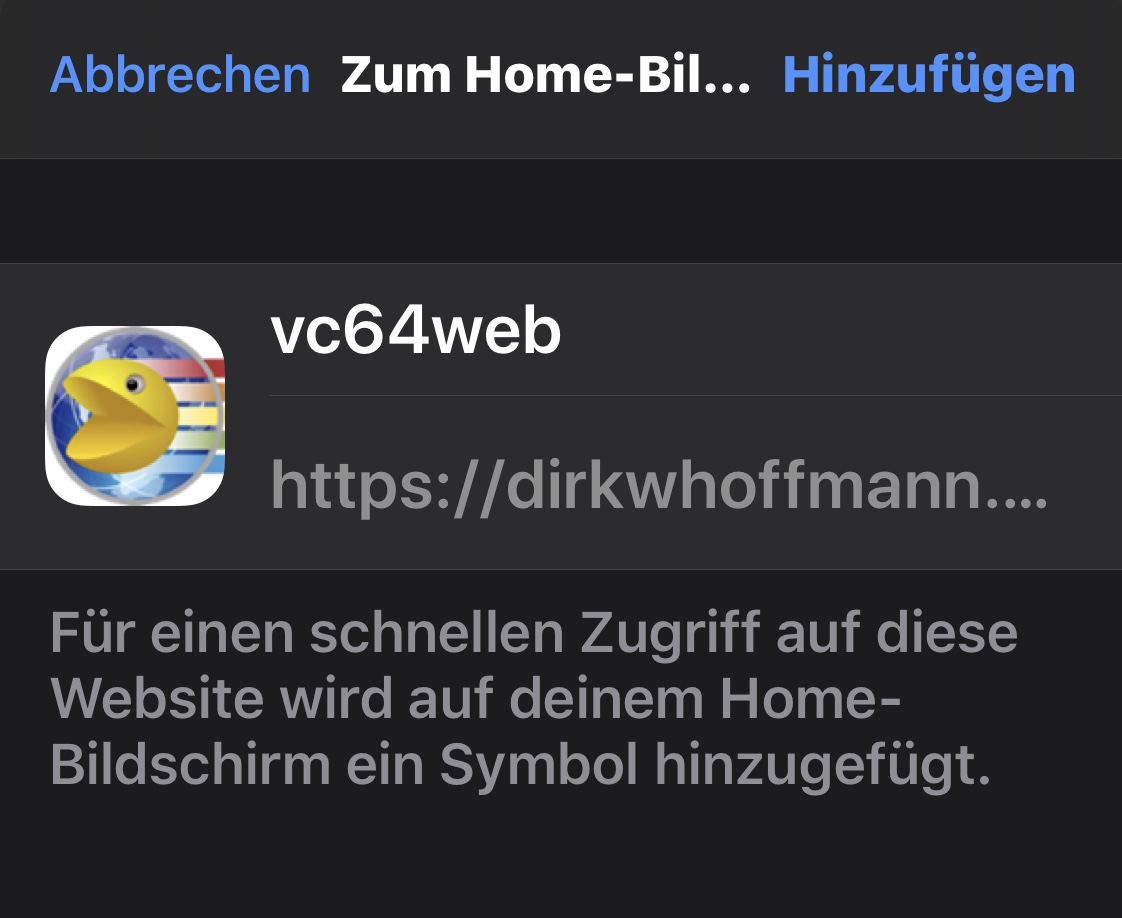 upgraded to progressive web app (PWA) · Issue #40 · vc64web/virtualc64web · GitHub