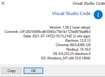 process of visual code are not getting closed automatically · Issue ...