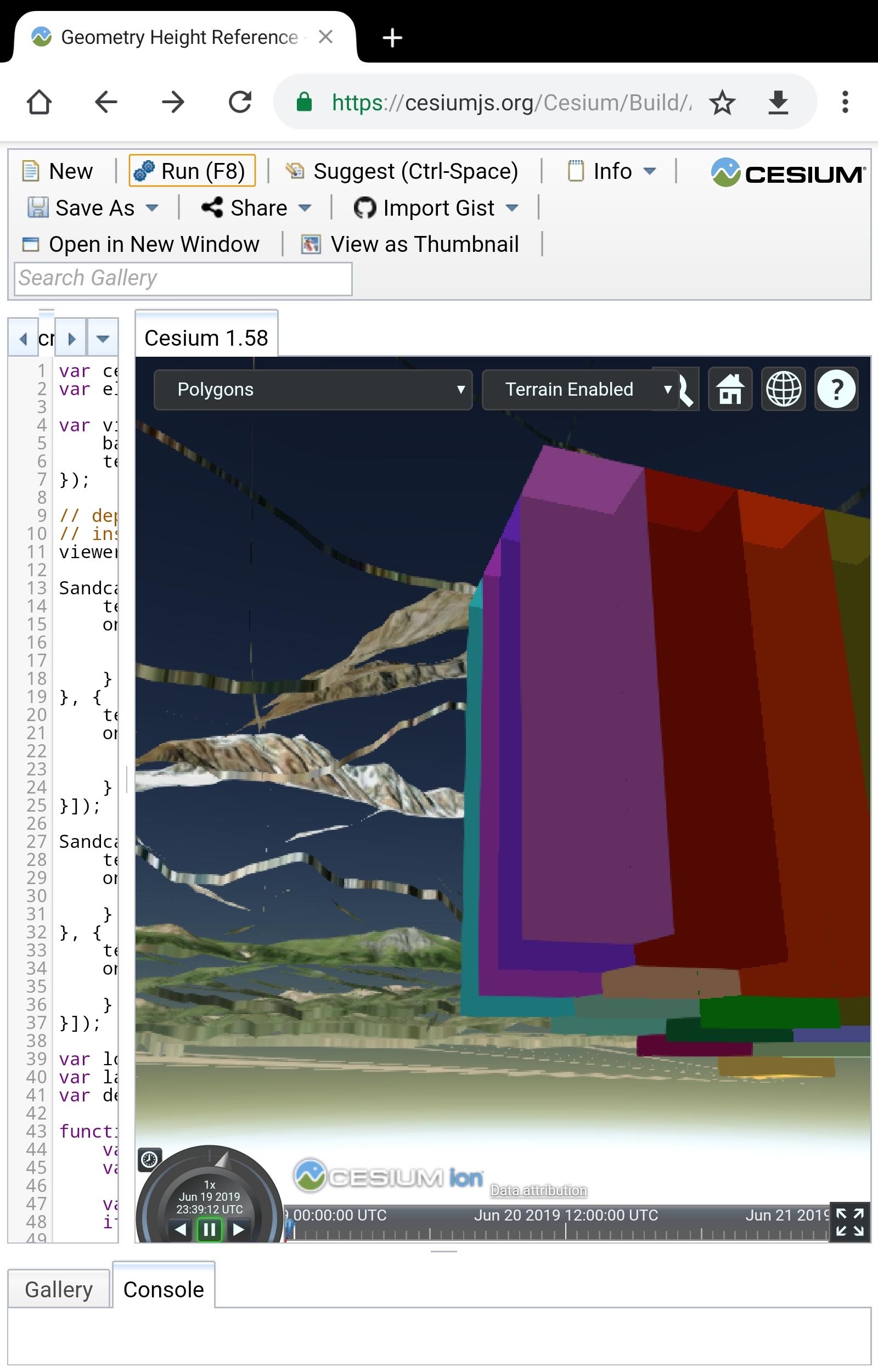 In particular devices, entities created with RELATIVE_TO_GROUND don't show up correct. · Issue ...