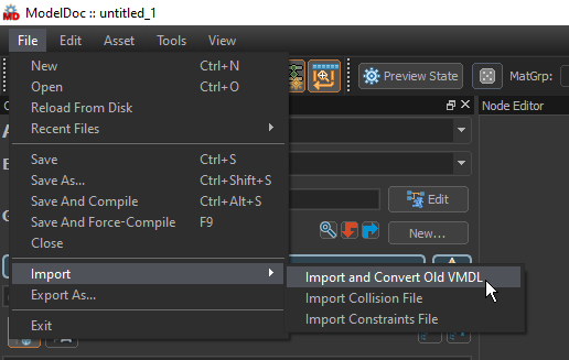 Add back "Import and Convert Old VMDL" into ModelDoc · Issue #1166 · Facepunch/sbox-issues · GitHub