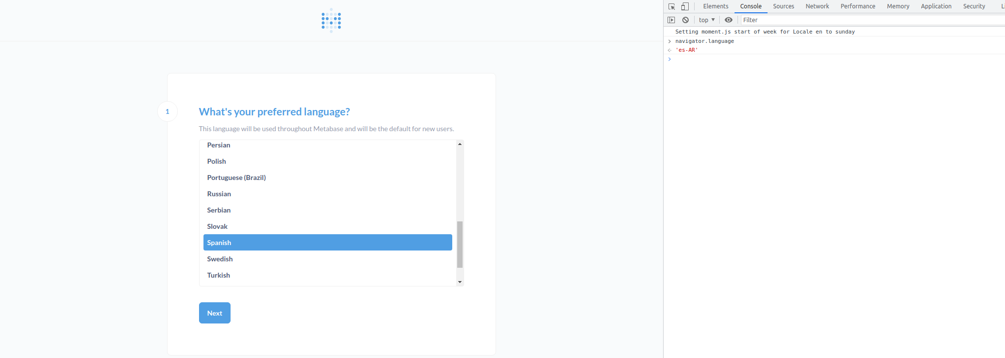 Setup should automatically detect locale and translate the UI · Issue ...