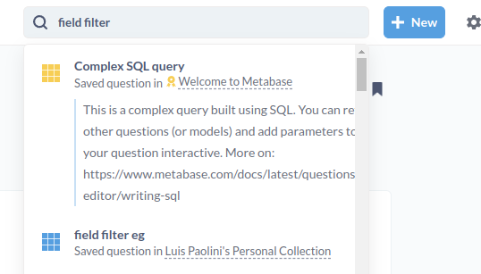 Search results has a box with scrollbars · Issue #28788 · metabase/metabase · GitHub