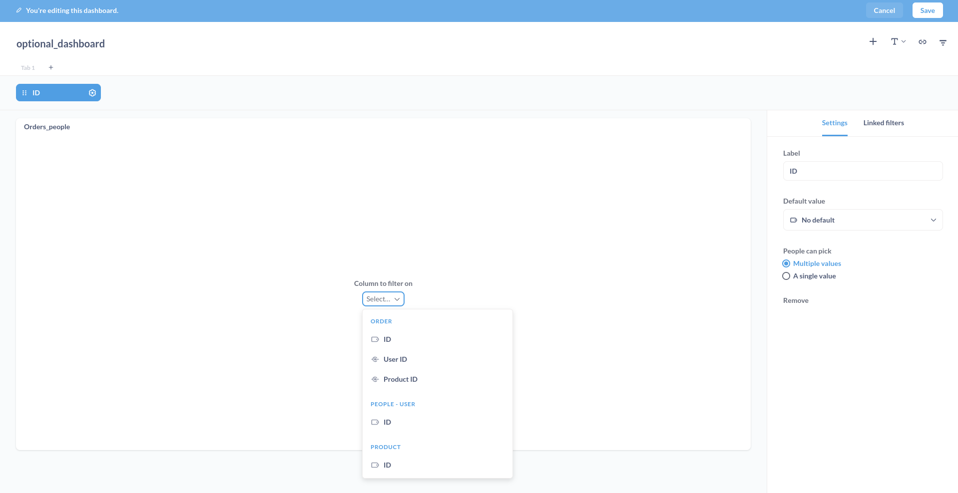Optional sections in the notebook based on filter selection · Issue ...