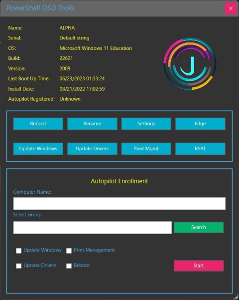 GitHub - JaredSeavyHodge/PowerShell-OSD-Tools