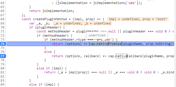 bug: cap.nativePromise is not defined · Issue #5989 · ionic-team/capacitor · GitHub