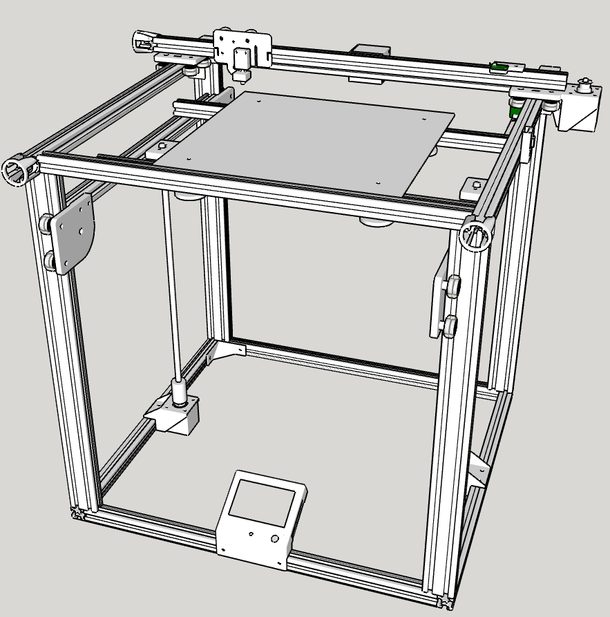 GitHub - billgeek/nova-custom-3dprinter: Ender 5 Clone custom built 3D ...