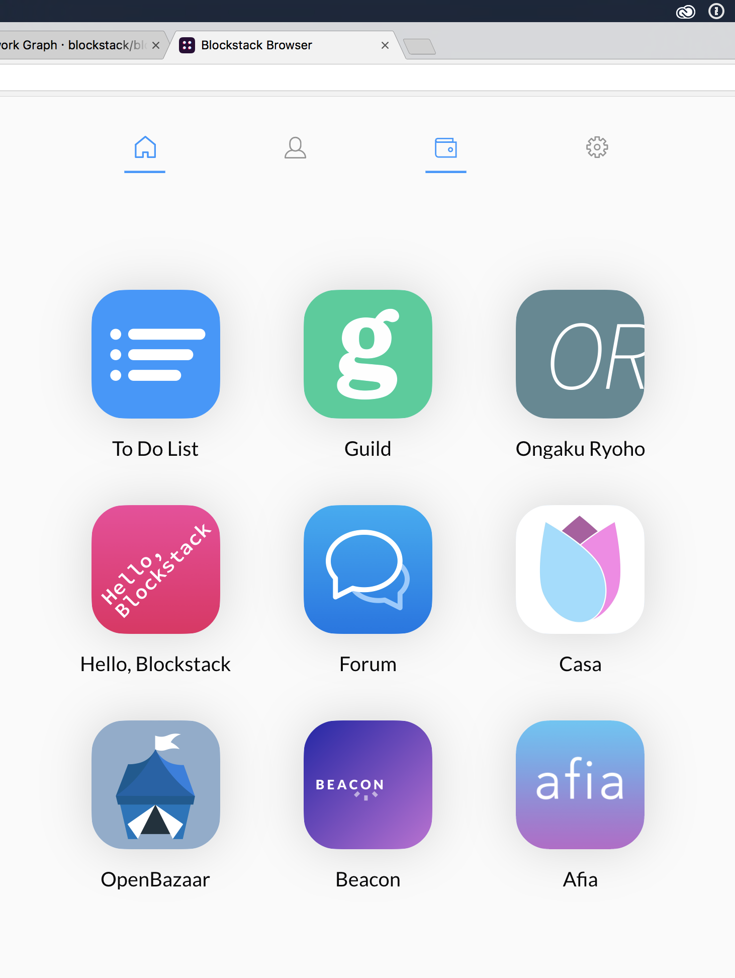 Place new Home and Wallet Icons · Issue #877 · stacks-network/blockstack-browser · GitHub