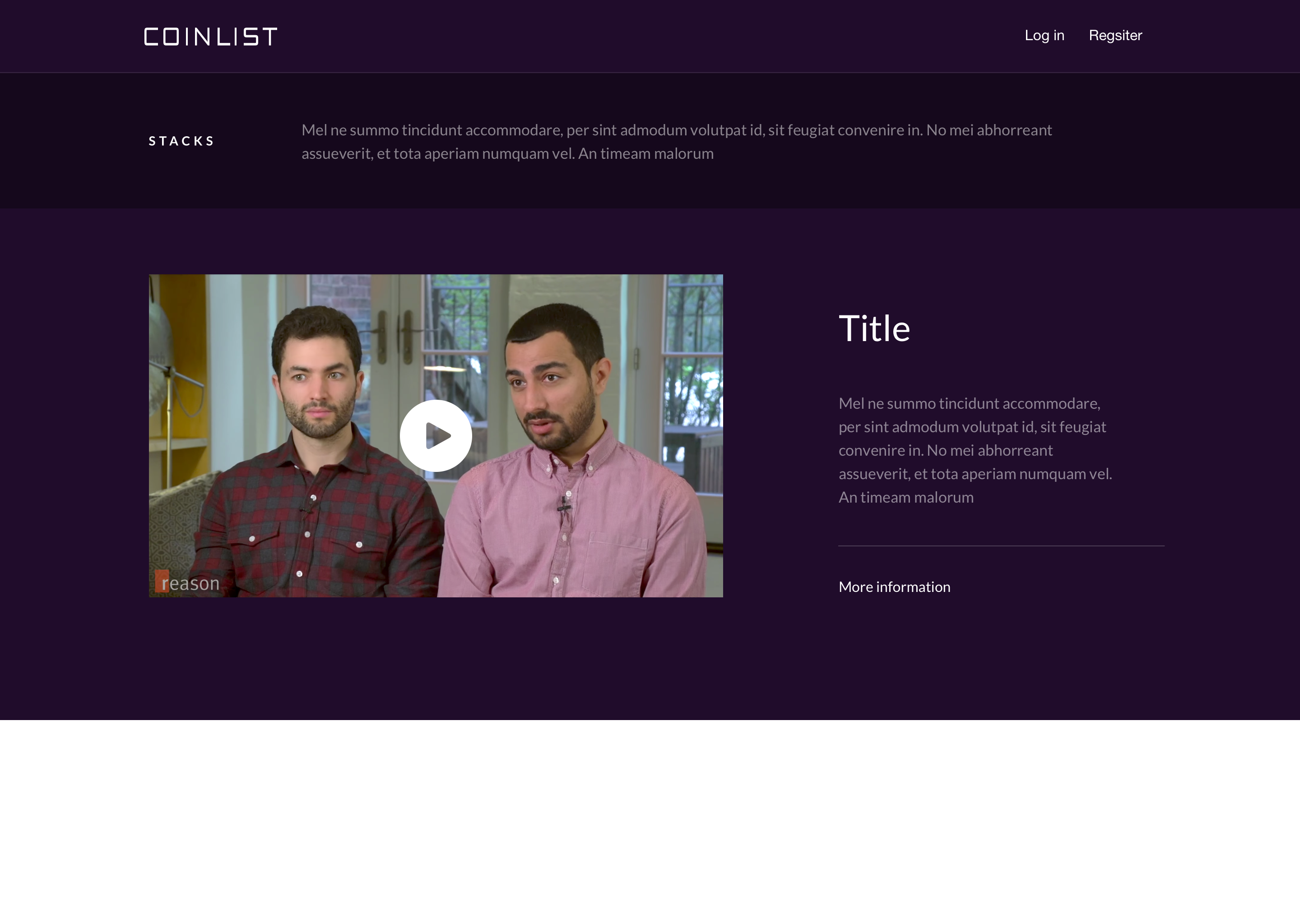 Design Coinlist hero section · Issue #452 · stacks-archive/designs · GitHub