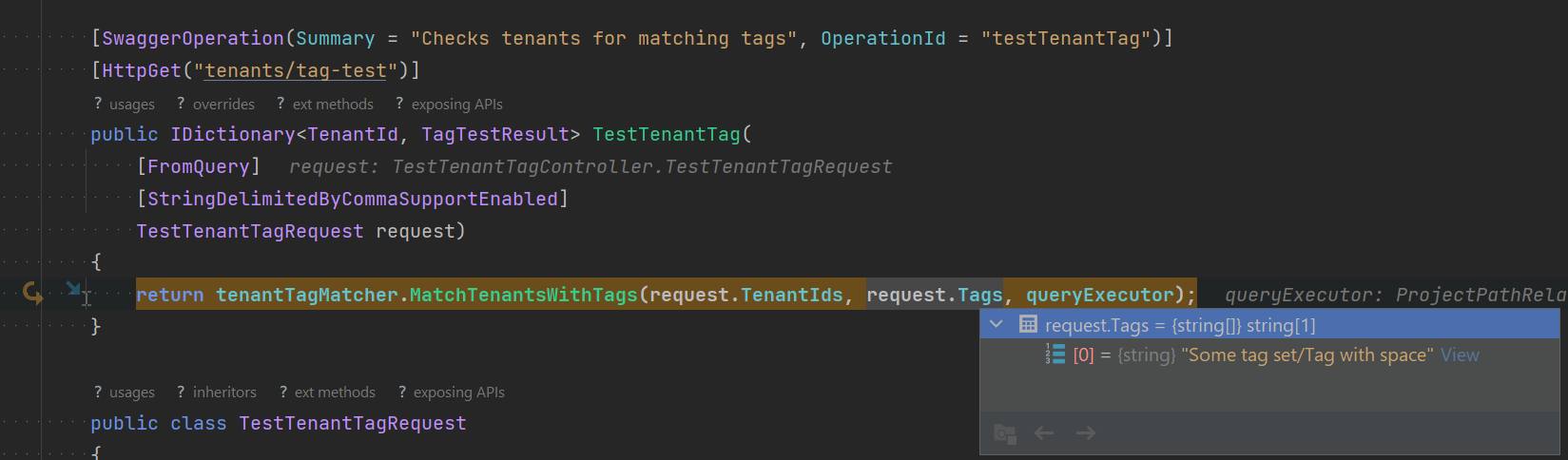 Space at end of a Tenant Tag causes "Unable to find matching tag from canonical tag name" Error ...