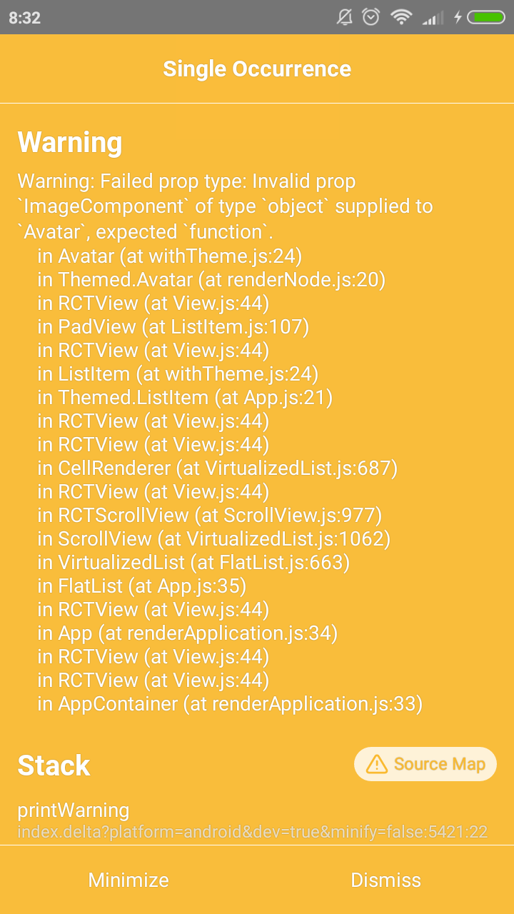 Warning Failed Prop Type Invalid Prop Imagecomponent Of Type Object Supplied To Avatar 4792