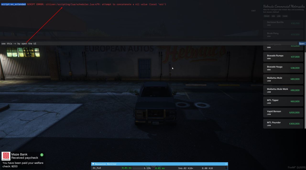 es_extended Error (client side/client log) (On es_extended 1.8.5) · Issue #4 · SilverGoLt/h ...