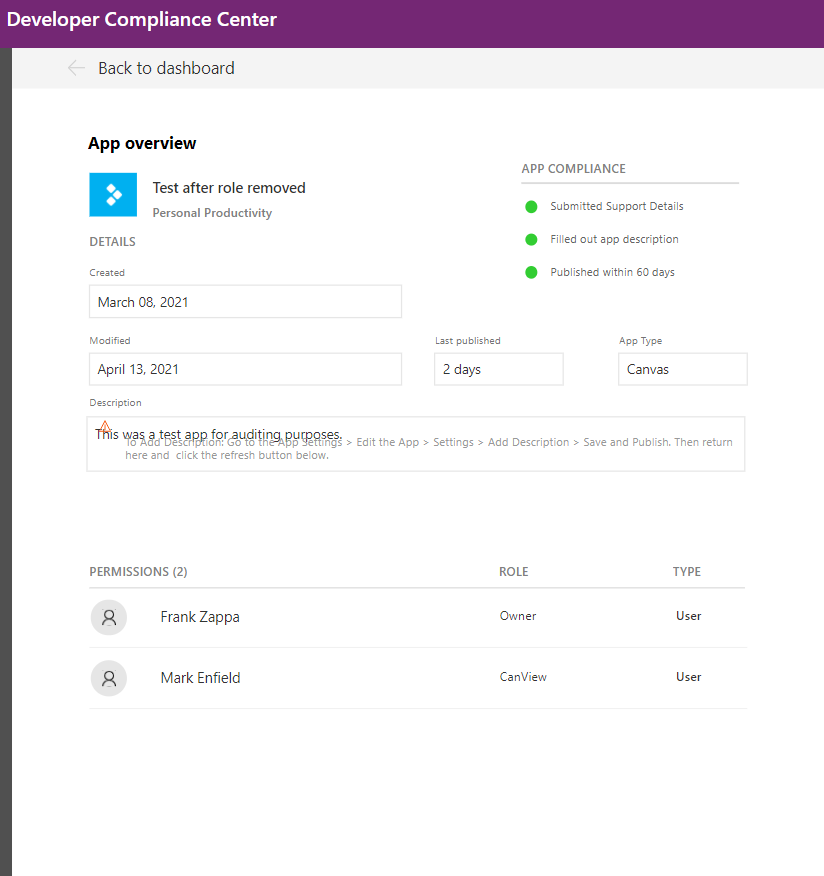 [BUG]: No refresh button in the Developer Compliance Center · Issue #931 · microsoft/powerapps ...