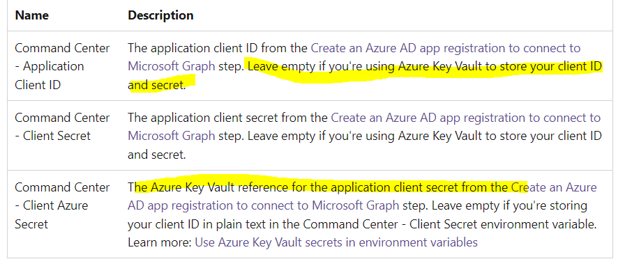 [CoE Starter Kit - BUG] Set up - Admin - Command Center App documentation misleading · Issue ...