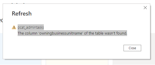 [coe Starter Kit Bug] Error Loading Power Platform Administration