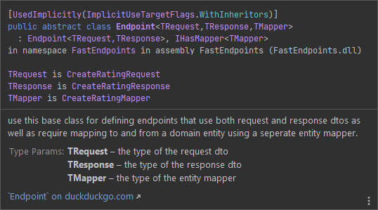 Proposal: External ReSharper Annotations · Issue #191 · FastEndpoints/FastEndpoints · GitHub