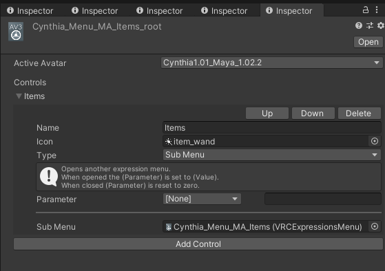 [beta] MA Menu Installer のインストール先が空のメニューアセットである場合、メニューが反映されない。 · Issue #285 · bdunderscore ...