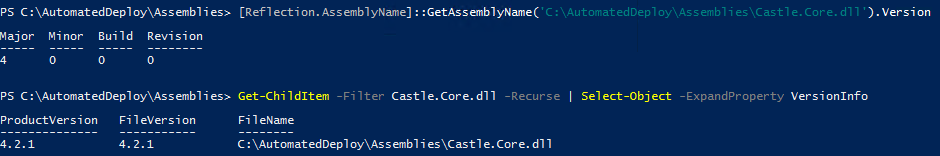 Incorrect Assemblyversion Castle Core 4 2 1 · Issue 325 · Castleproject Core · Github