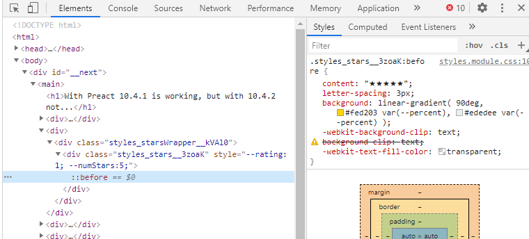 Issue On Render · Issue 2562 · Preactjs Preact · Github