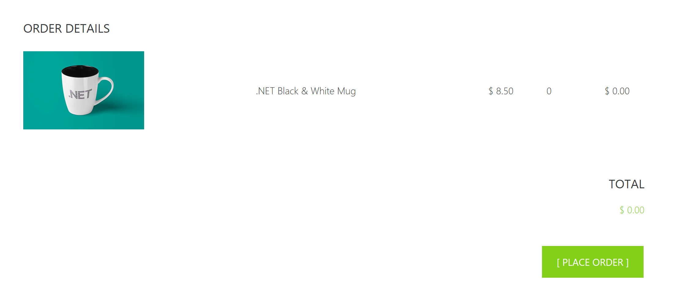 shopping cart: when quantity 0 produce exception · Issue #259 · dotnet ...