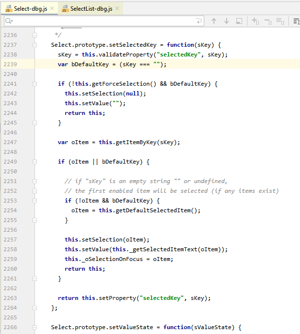 Select selectedKey value not accepted when forceSelection: false ...