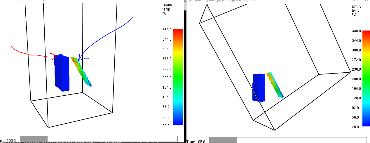 Odd behavior in radiation heat transfer with GEOM · Issue #11854 · firemodels/fds · GitHub
