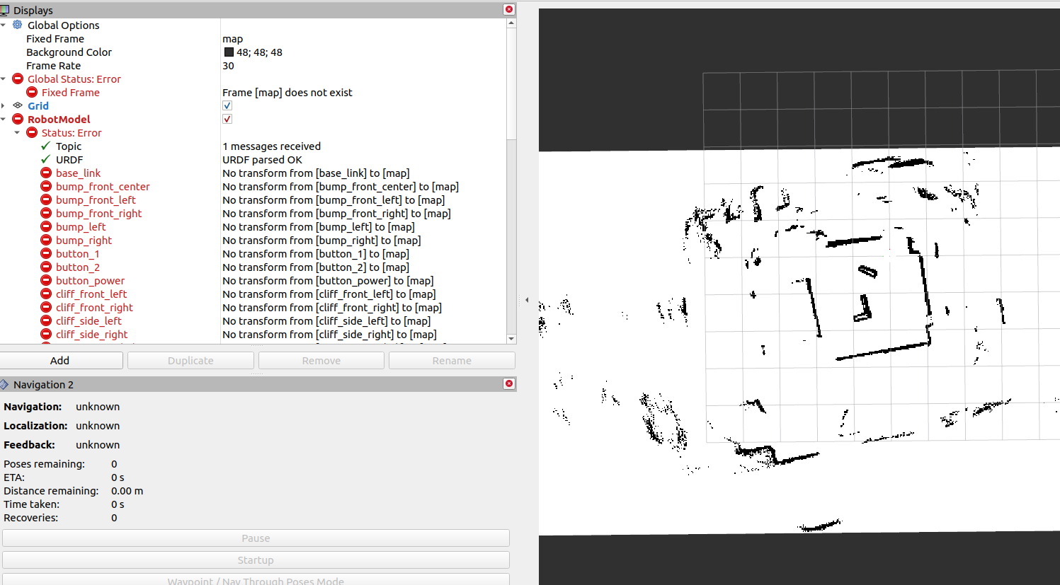 Nav2 Map Frame Does Not Exist · Issue 274 · Turtlebotturtlebot4 · Github