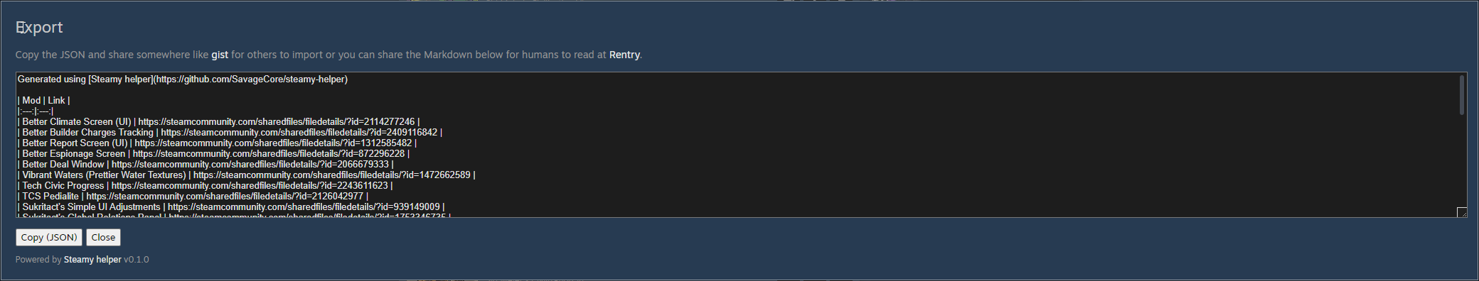 GitHub - SavageCore/steamy-helper