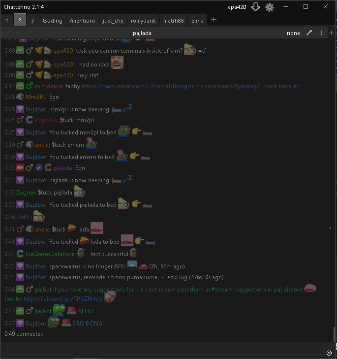 When starting there is no selected split · Issue #1725 · Chatterino ...