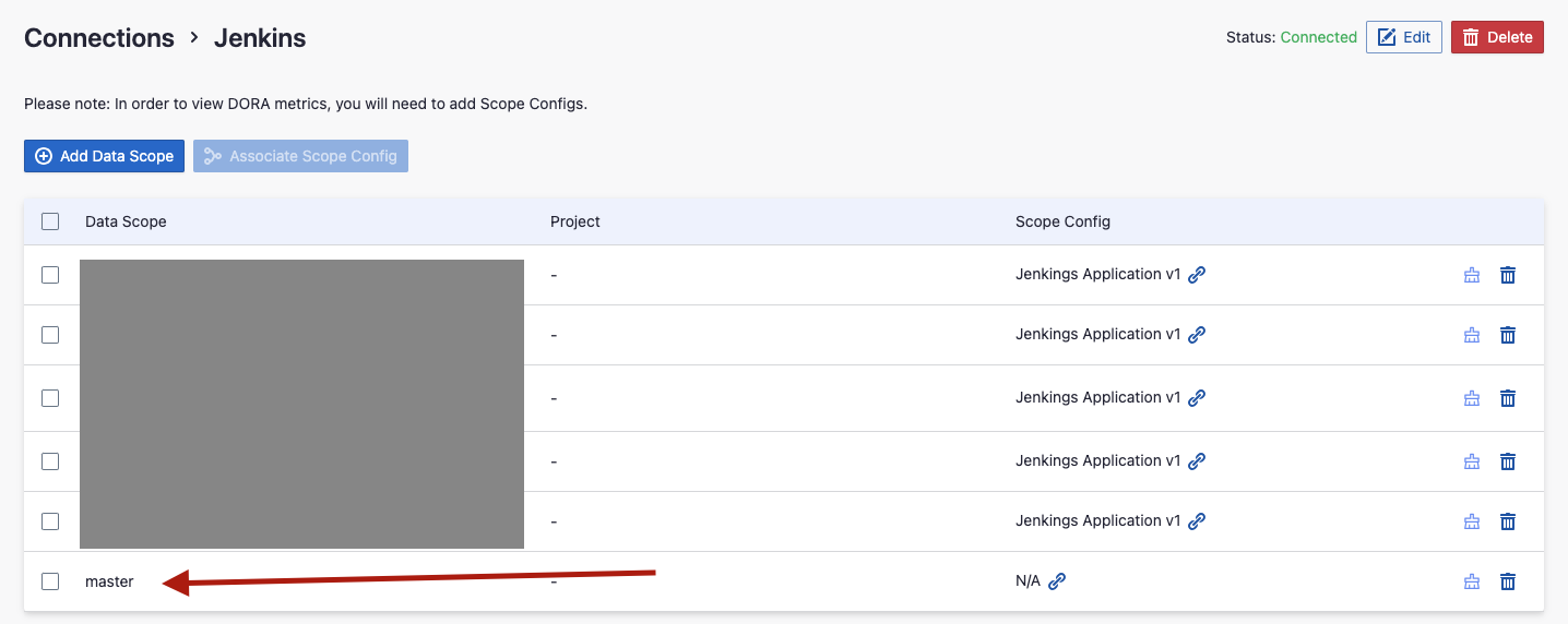 [bug][connection] Add Data Scope Problem · Issue 6178 · Apache Incubator Devlake · Github