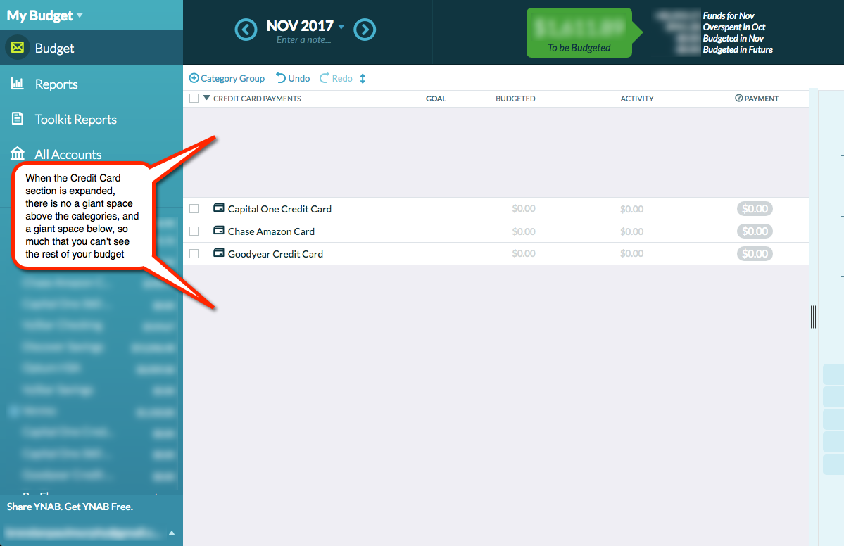 Credit Card Payment section not displaying correctly on Budget · Issue #1020 · toolkit-for-ynab ...