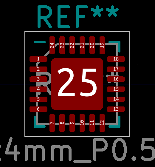 Add WQFN-24 (!1608) · Merge requests · KiCad / KiCad Libraries / KiCad Footprints · GitLab