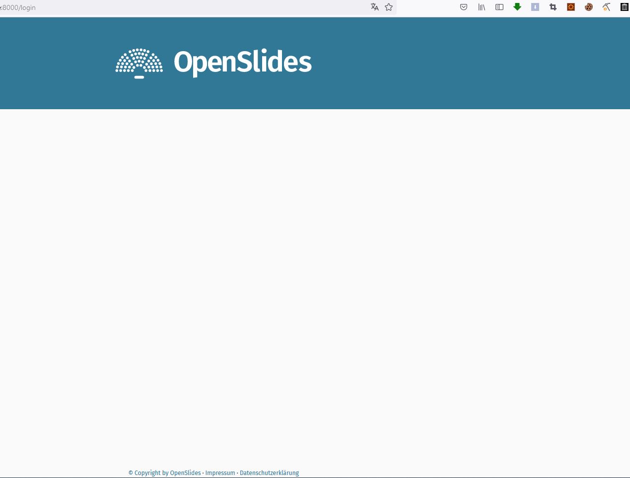Restore Backup - no effect · Issue #6687 · OpenSlides/OpenSlides · GitHub