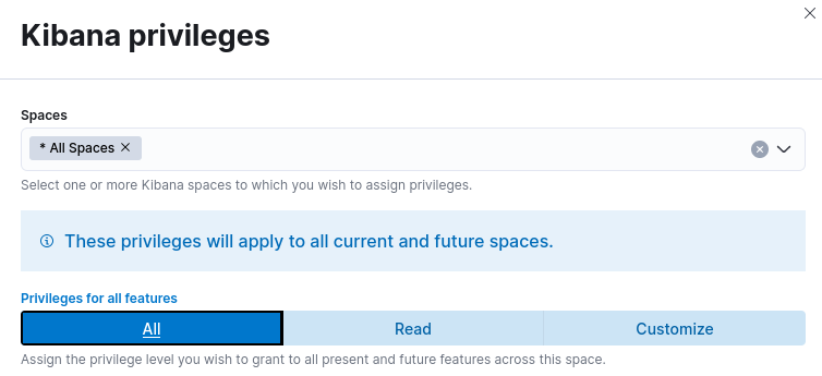 Extend the "Global All" and "Global Read" privileges to include the privileges for viewing ...
