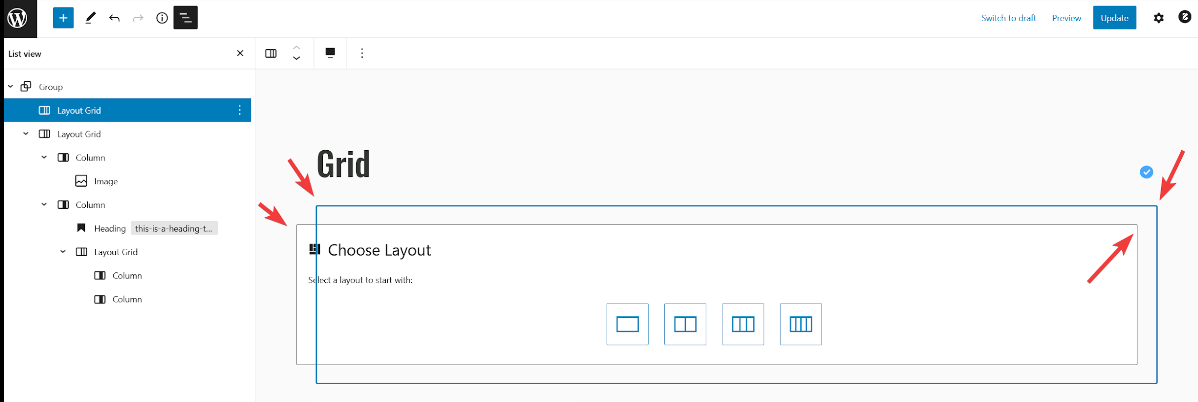 Choose Layout dialog out of bounds? · Issue #260 · Automattic/block-experiments · GitHub
