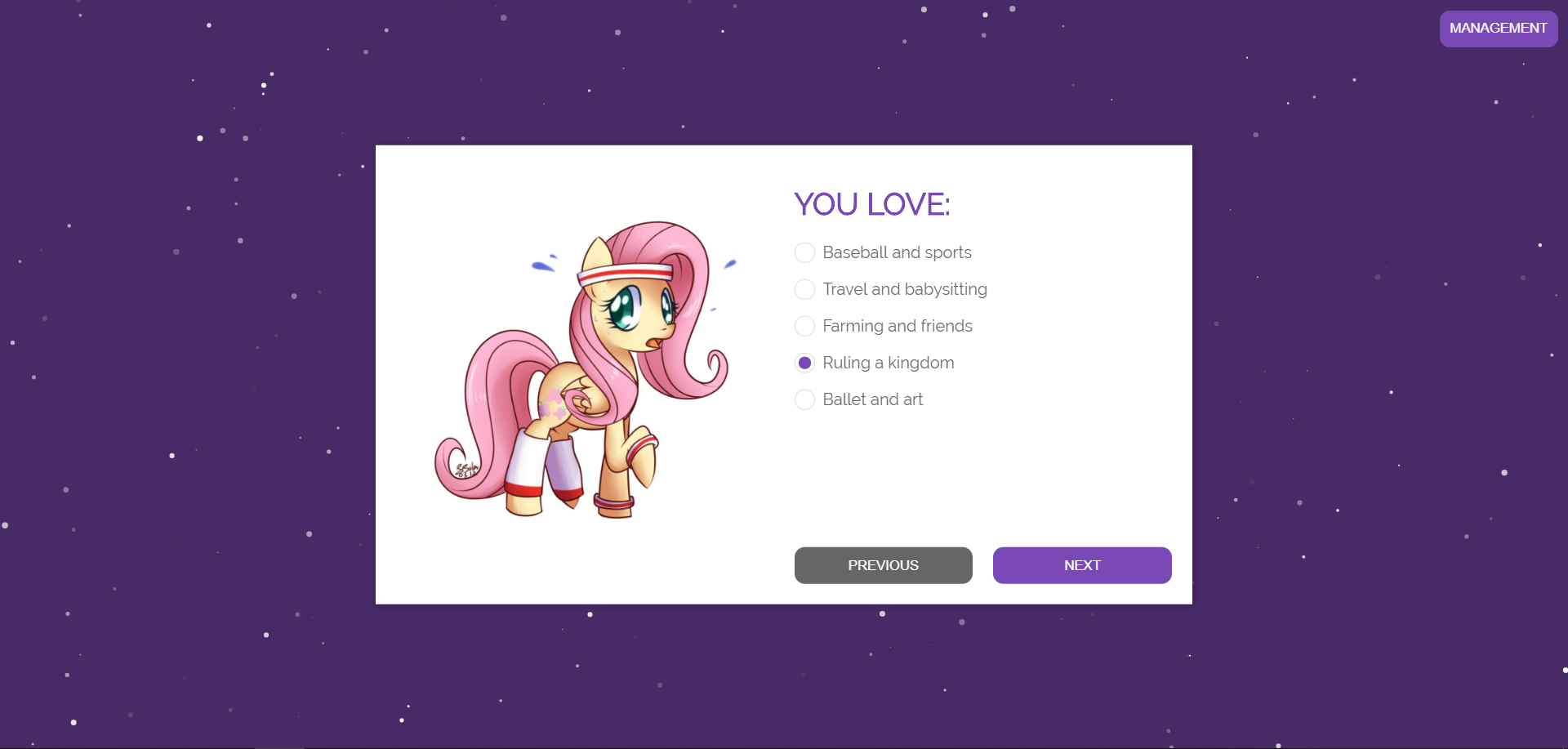 GitHub - ievamisk/pony-quiz