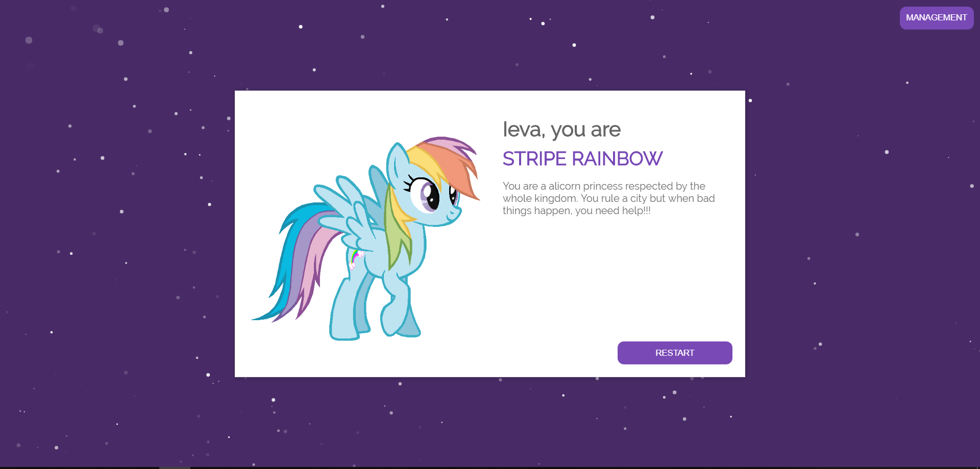 GitHub - ievamisk/pony-quiz