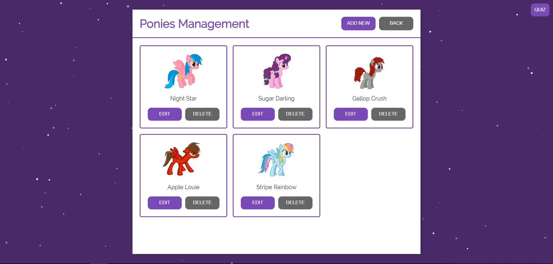 GitHub - ievamisk/pony-quiz