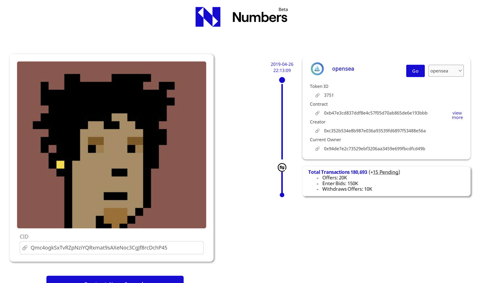 Numbers Search Beta - Additional Summary Results · Issue #9 · numbersprotocol/community-support ...