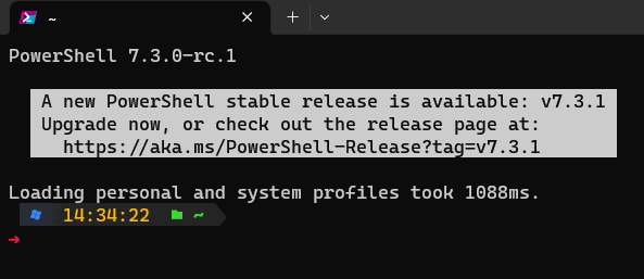 Microsoft Store Version Of Powershell Preview Is Still On 73 Previewrc1 · Issue 18790 