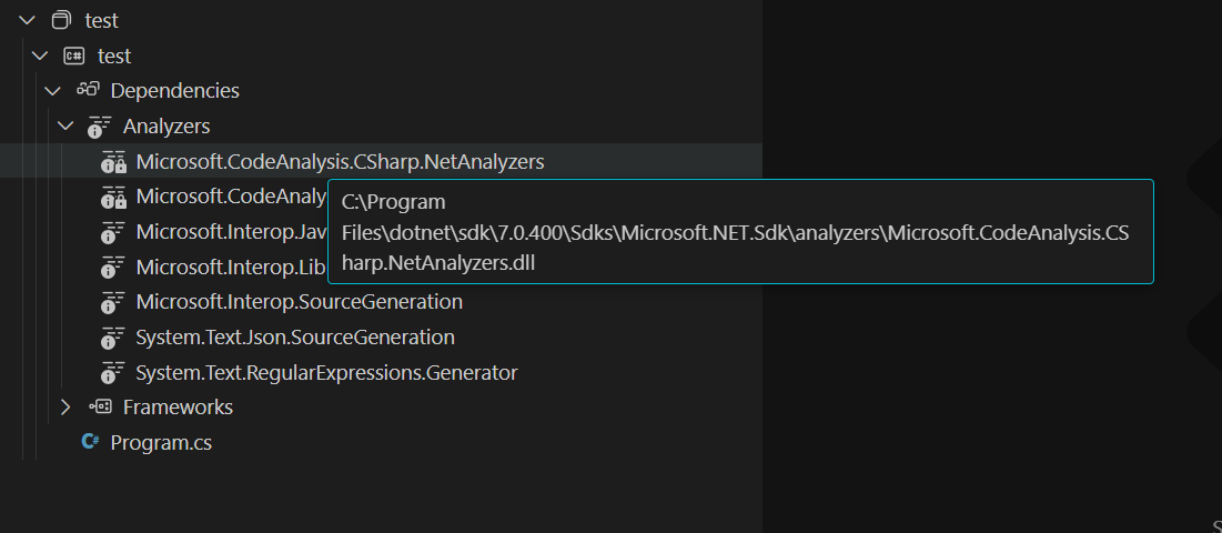 [BUG] Analyzers shows i icon without any reason/problem · Issue #517 · microsoft/vscode ...