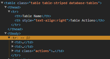 Fix front-end on the "Viewing Database" page · Issue #3246 · thedevdojo/voyager · GitHub