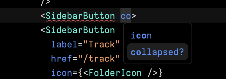 Autocomplete for optional properties appends the `?` character when ...