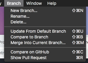 Add context menu to branch list · Issue #5803 · desktop/desktop · GitHub