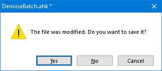 Quitting with unsaved changes warning popup is inconsistent with all ...